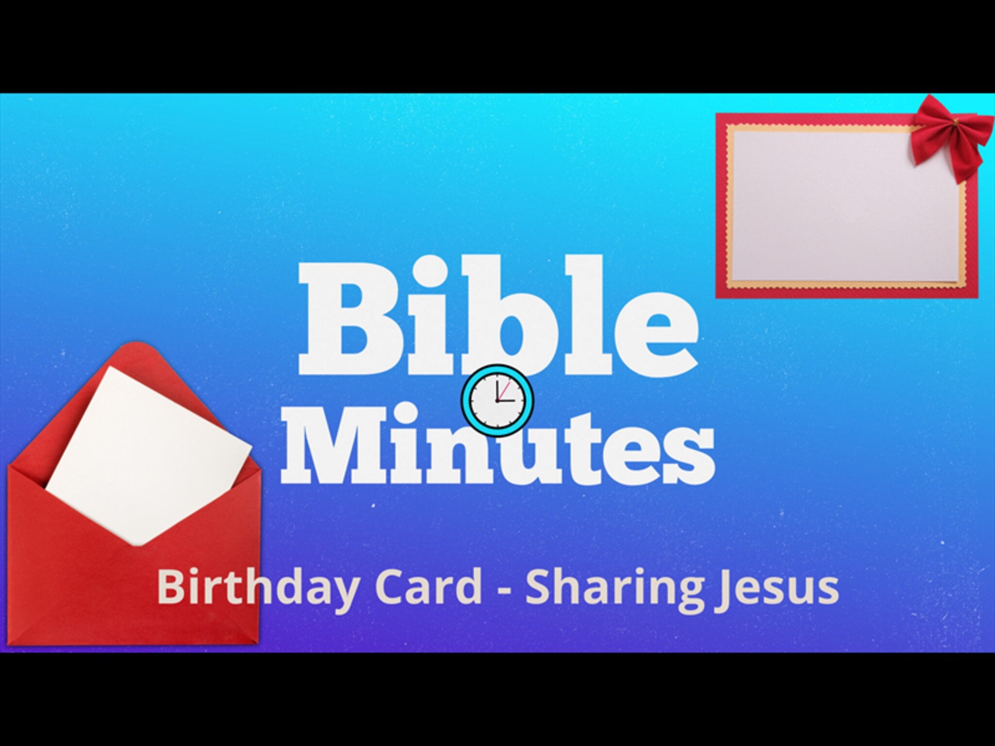 Birthday Card - Sharing Jesus Object Lesson – WorshipHouse Kids