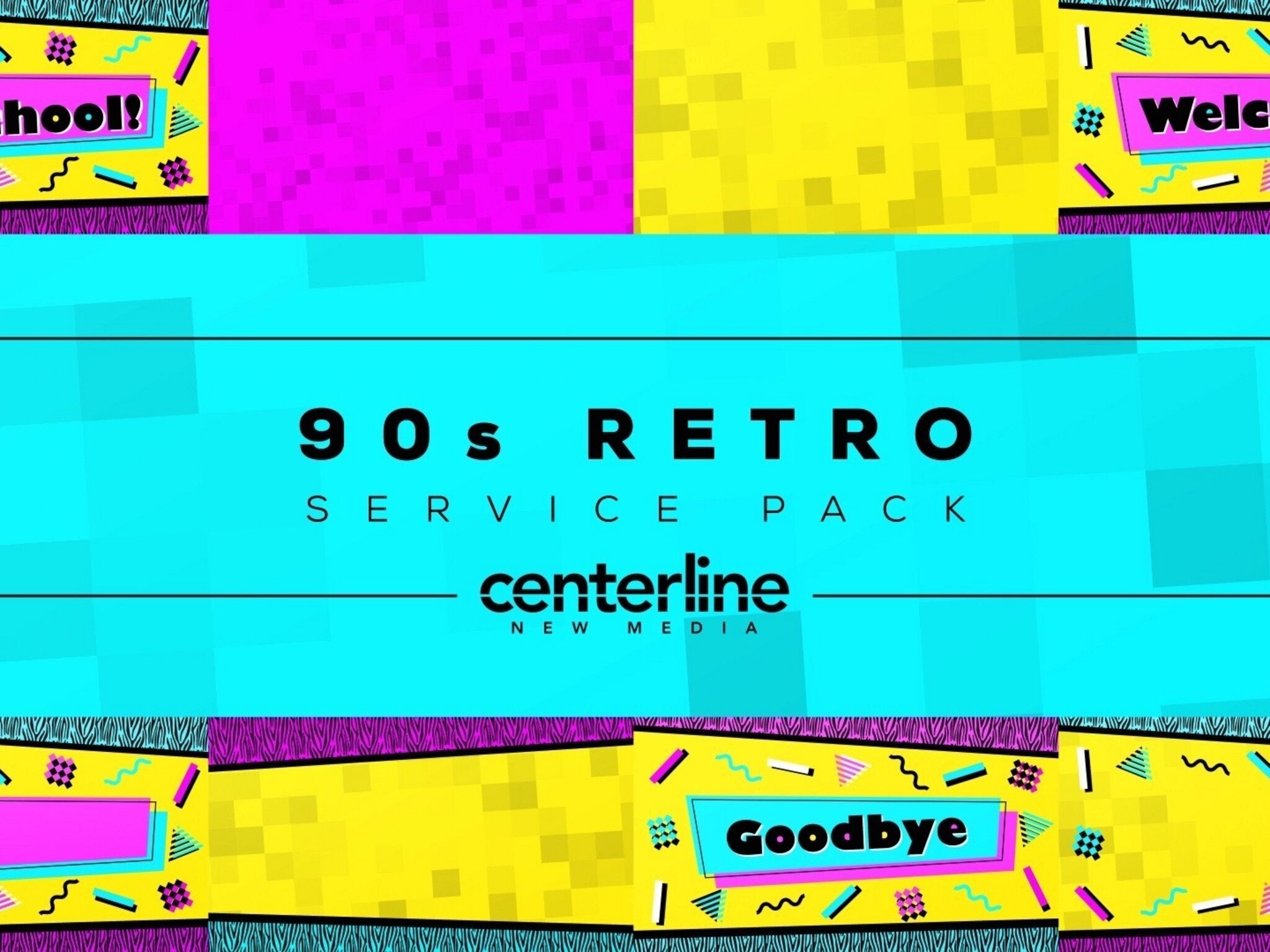 Retro Service Pack | Centerline New Media | Motions | WorshipHouse Kids