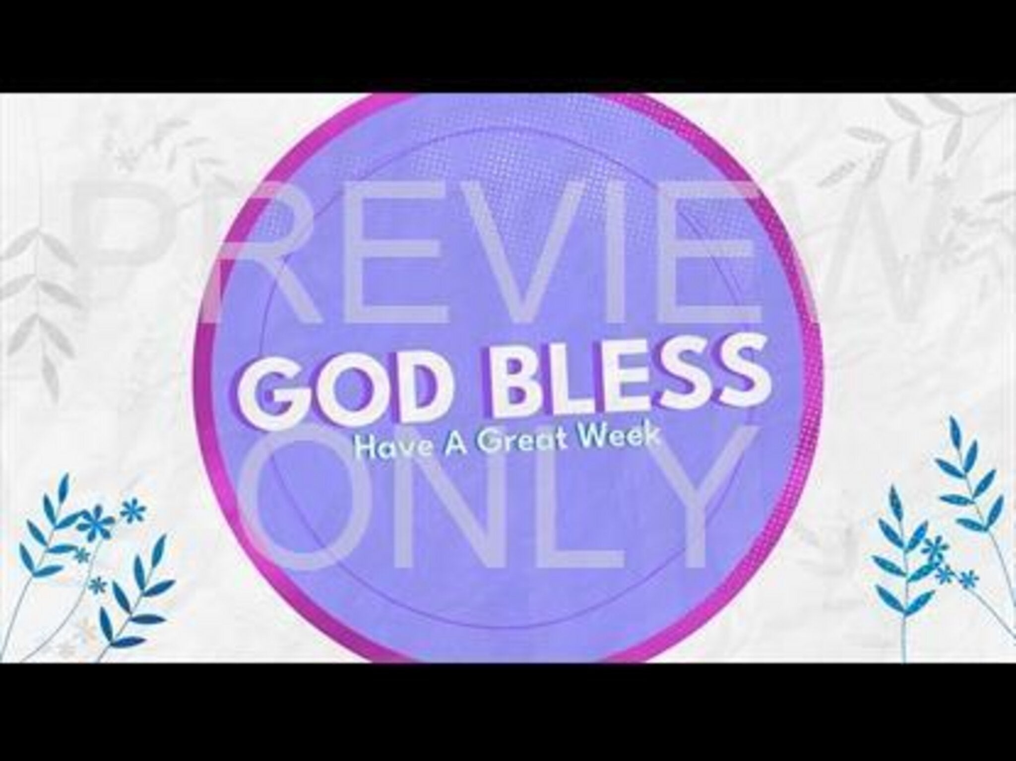 Spring Textures God Bless | Centerline New Media | WorshipHouse Kids