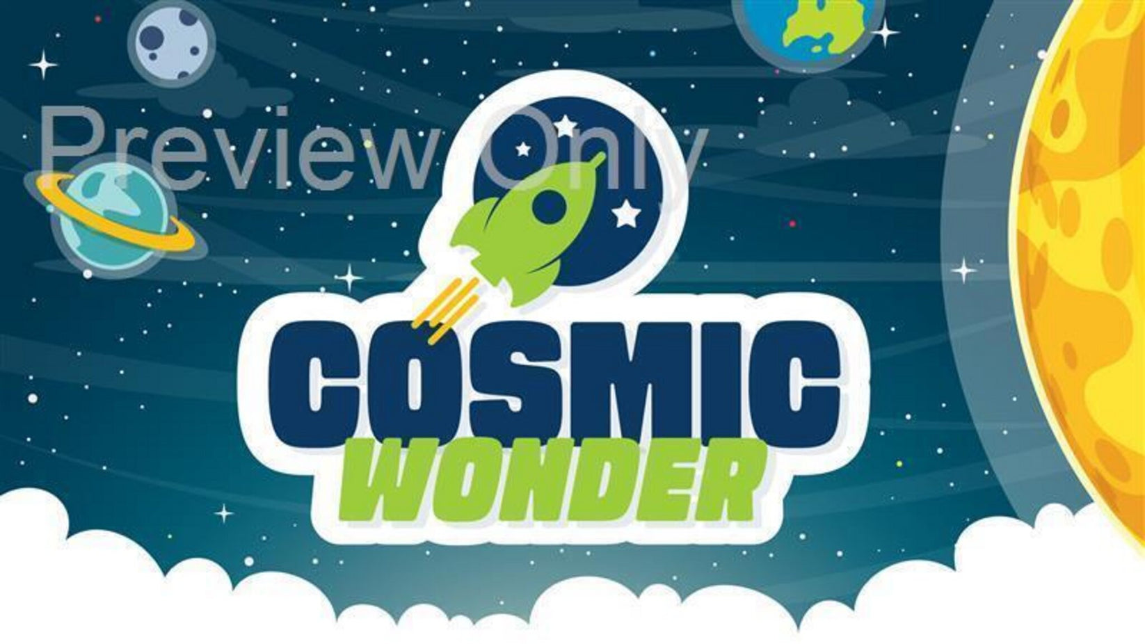 Cosmic Wonder Title Still – WorshipHouse Kids