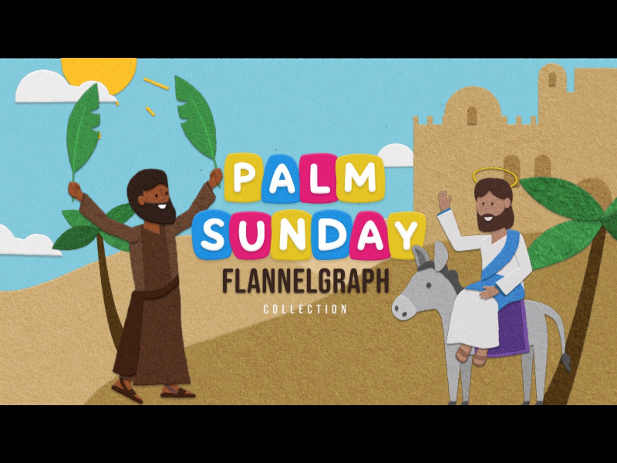 Palm Sunday Flannelgraph Collection | Shift Worship | WorshipHouse Kids
