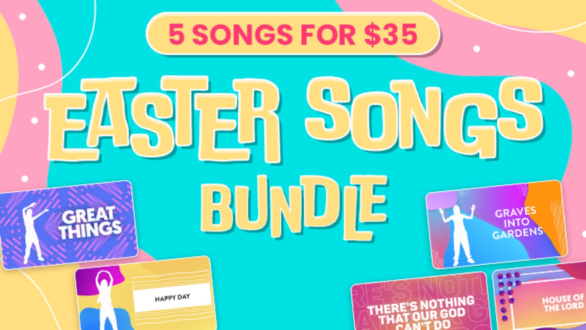 Easter Songs 5-Pack – WorshipHouse Kids