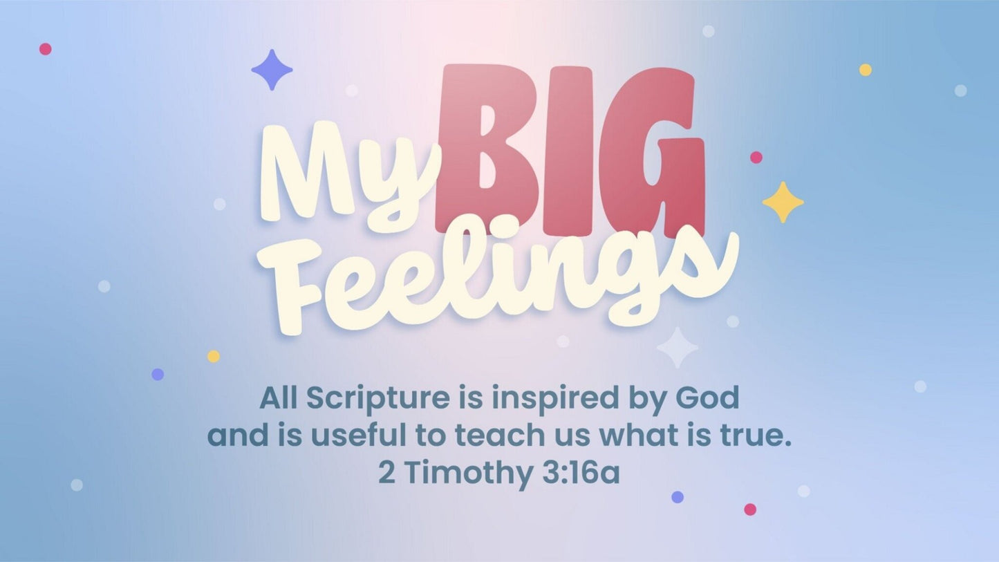 Attitude Series: My Big Feelings - Early Childhood 4 Week Curriculum ...