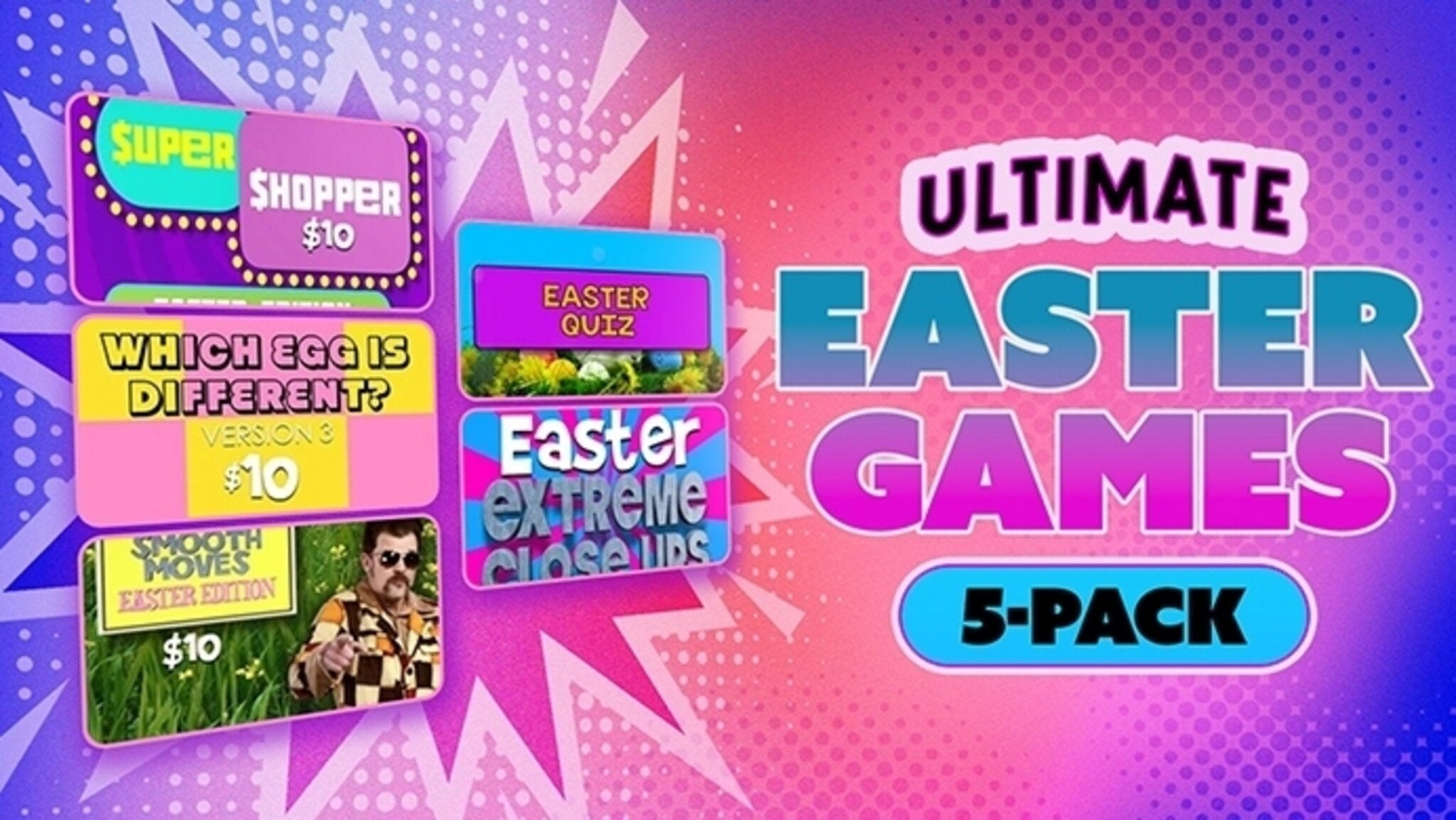 Ultimate Easter Games 5-Pack – WorshipHouse Kids