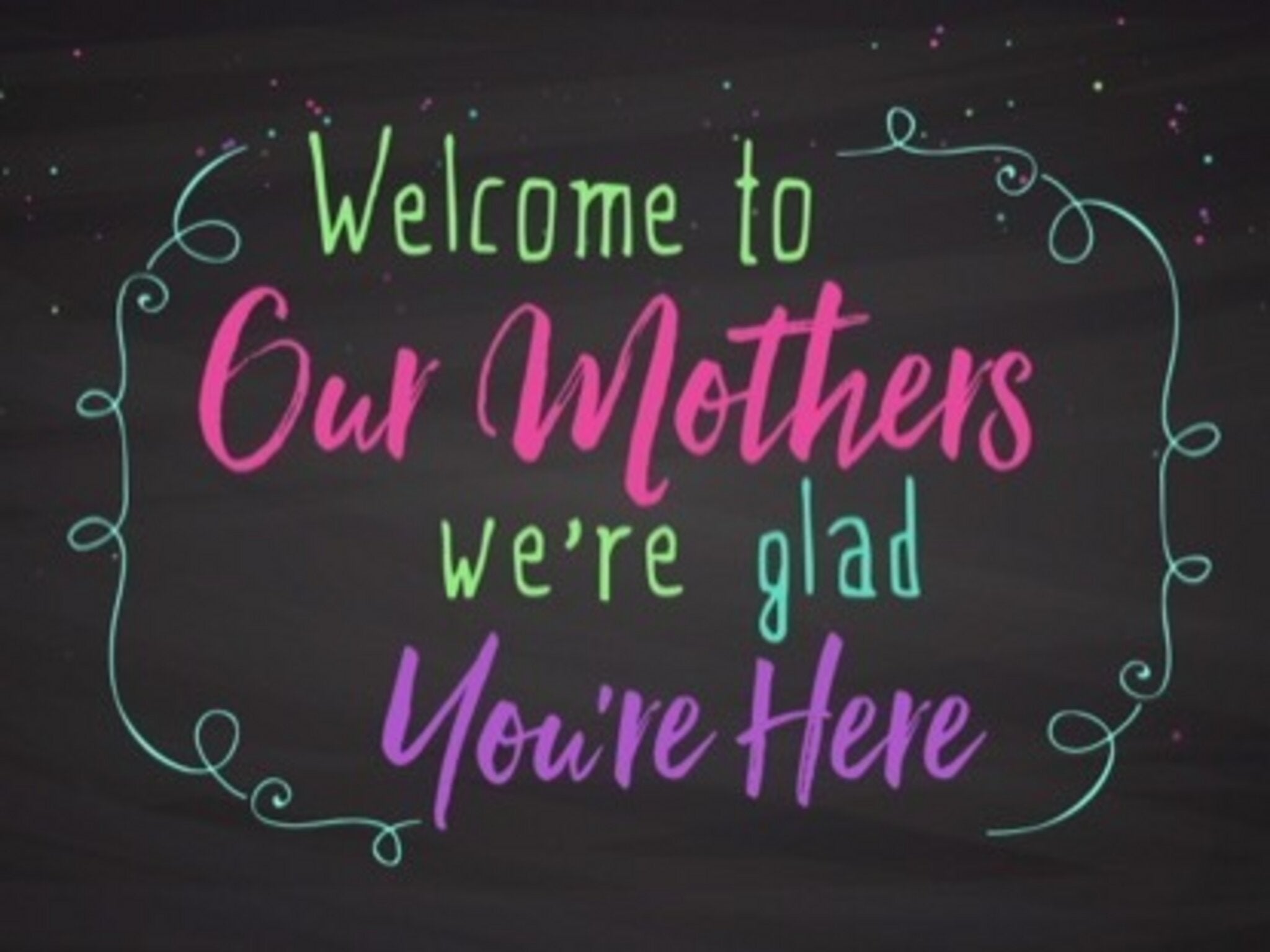 Mother's Day Chalk Welcome | Life Scribe Media | Motions | WorshipHouse ...