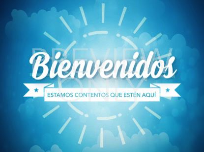 Summer Fun Welcome Still - Spanish | Playback Media | Still Backgrounds ...