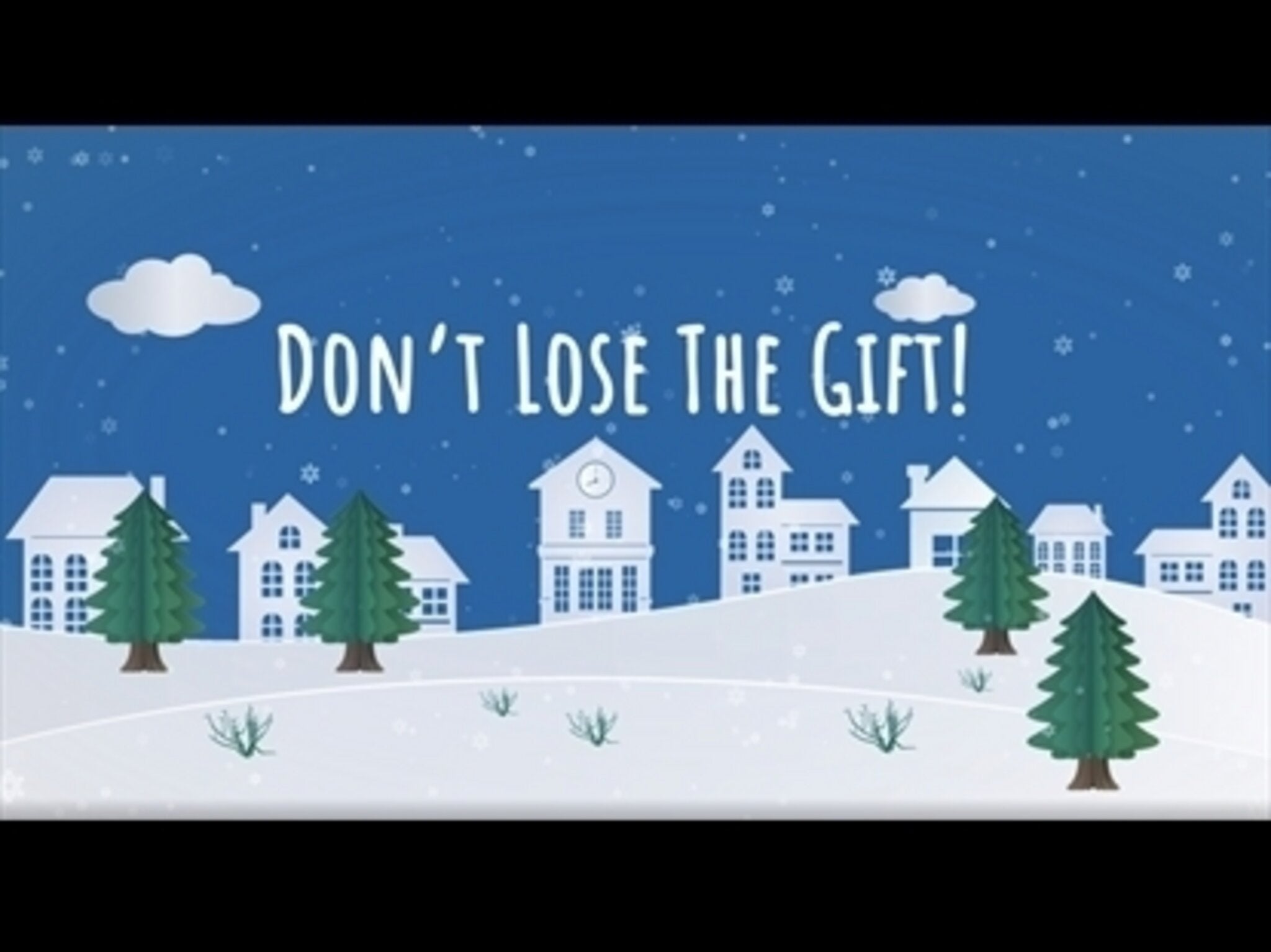 Don't Lose The Gift Christmas Game Video – WorshipHouse Kids