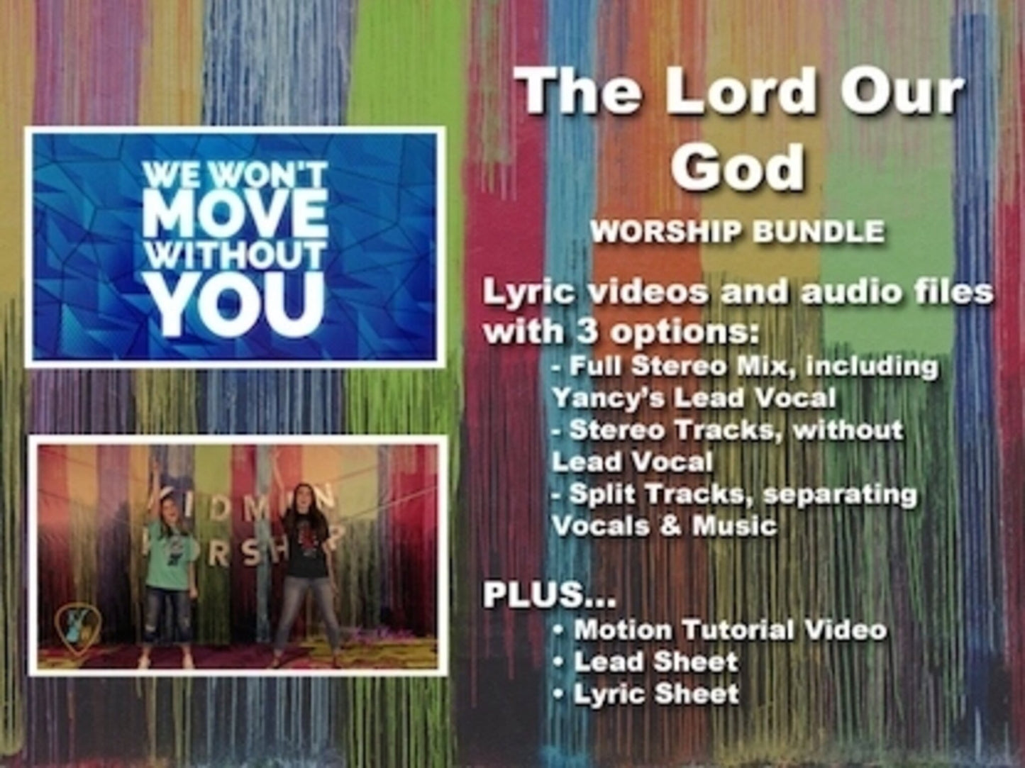 The Lord Our God Worship Bundle | Yancy Ministries | Song Tracks ...