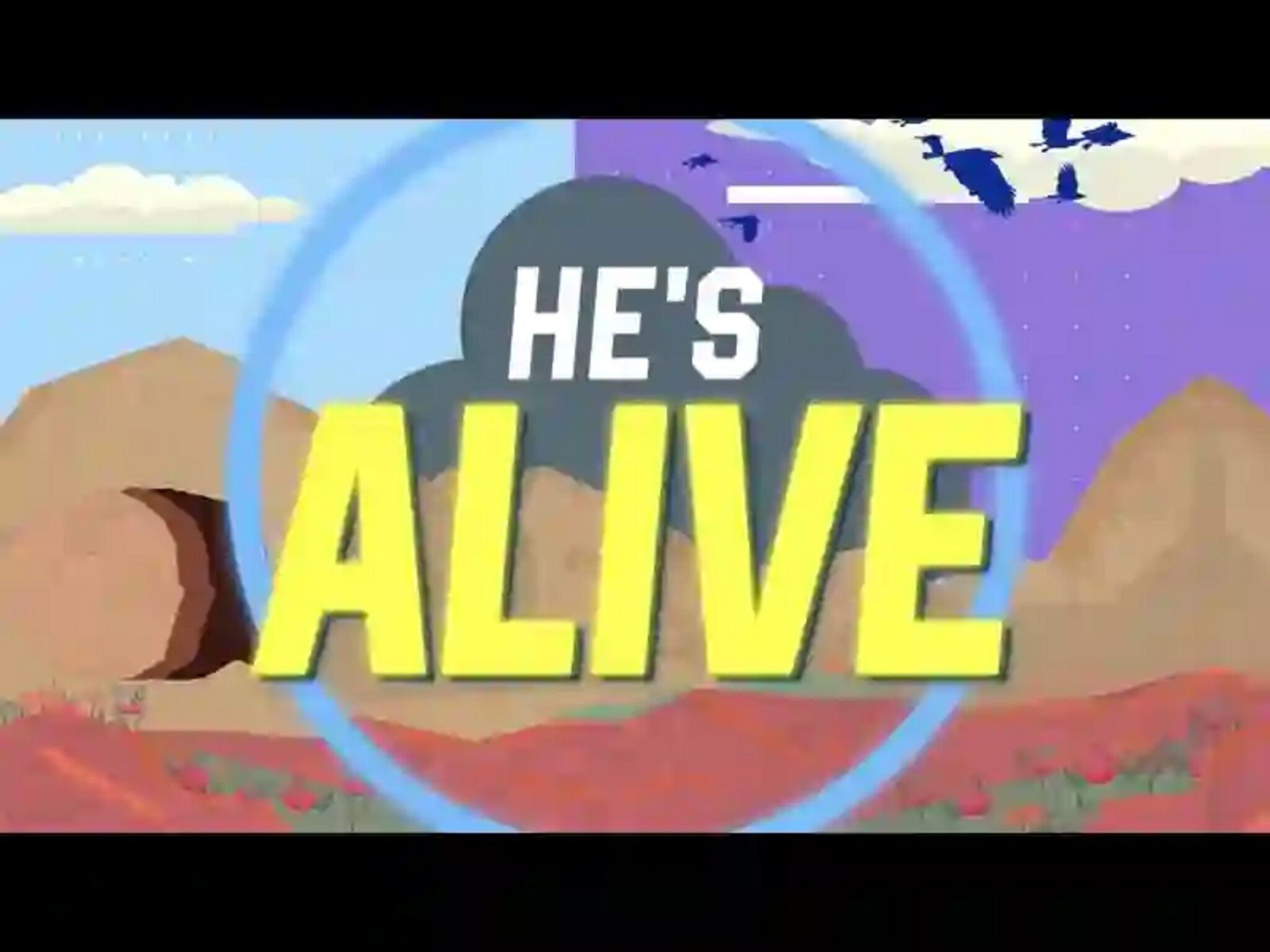 He S Alive He S Alive Lyric Video Worshiphouse Kids