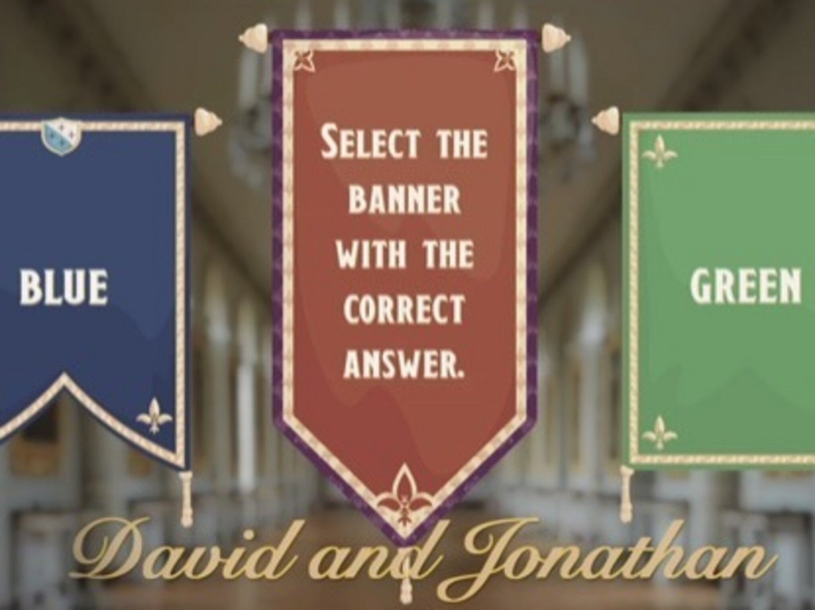 Bible Quiz David And Jonathan | Digital Felt Productions | Games ...