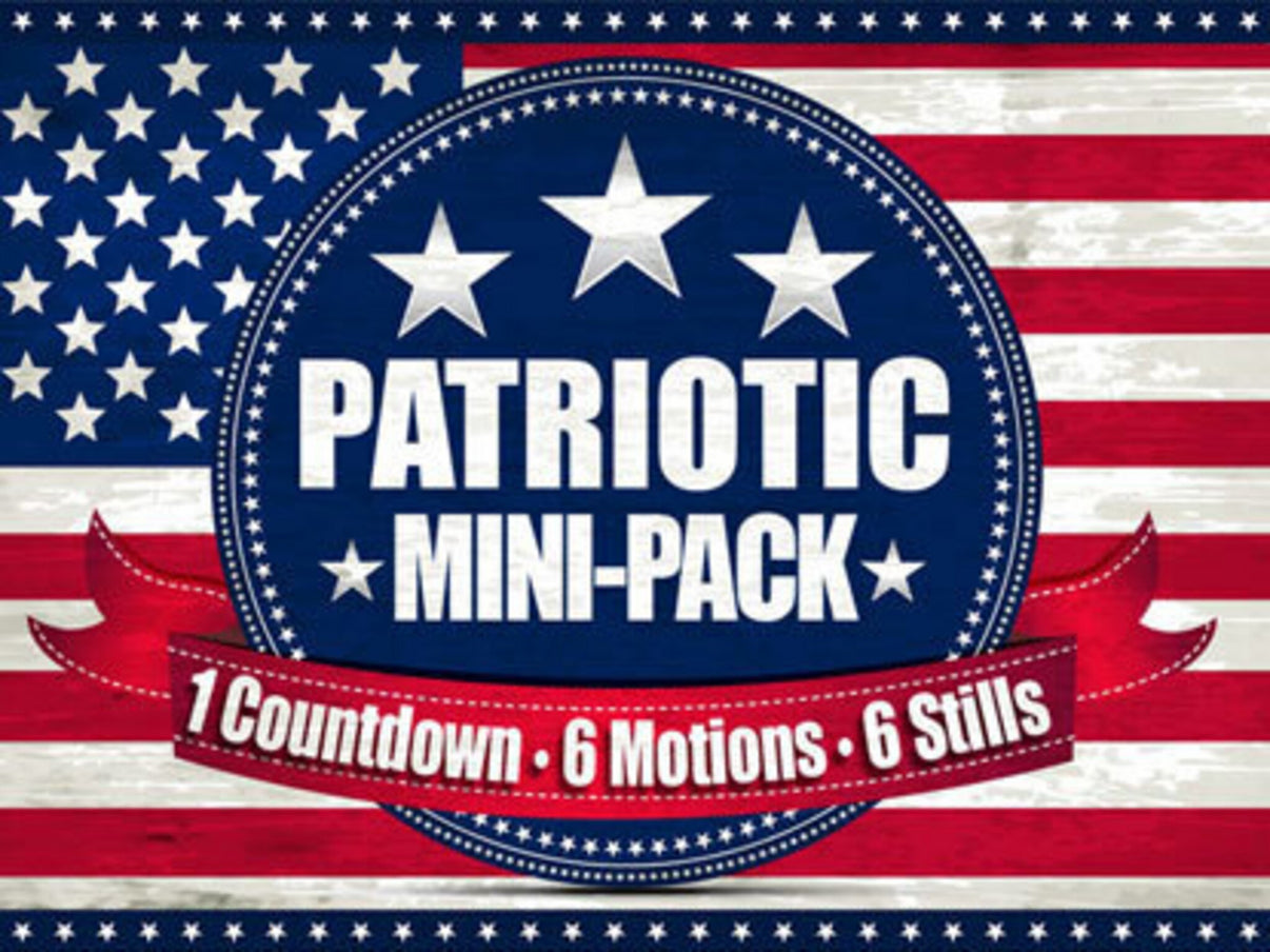 Patriotic Mini-Pack | Hyper Pixels Media | Motions | WorshipHouse Kids