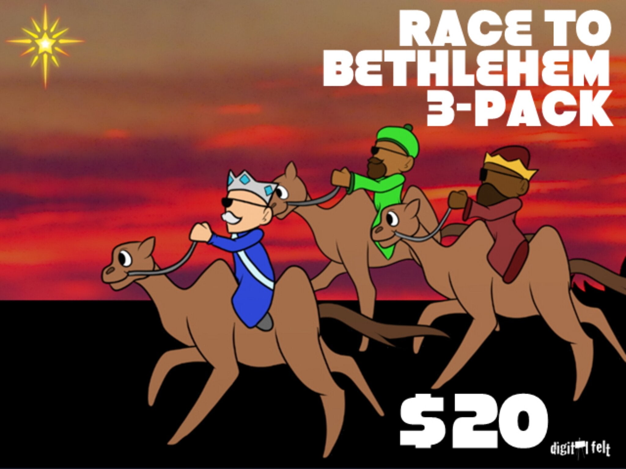 Race To Bethlehem 3-Pack | Digital Felt Productions | Games ...