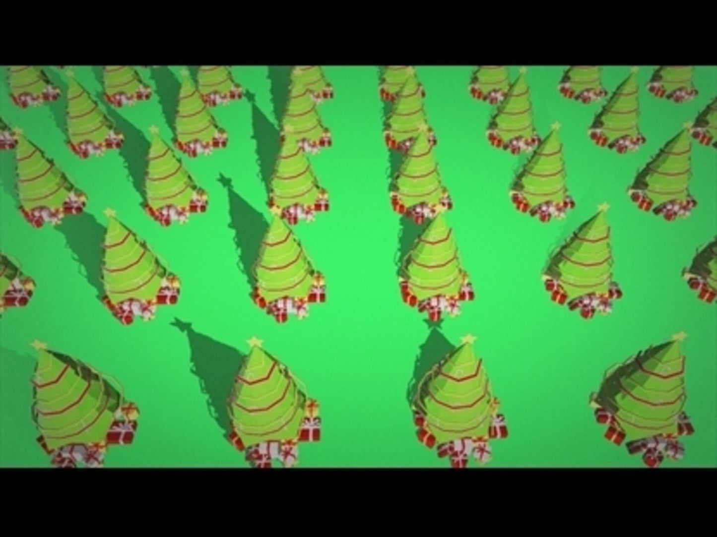 Christmas Trees Green Motion Loop | Big City Studios | Motions ...