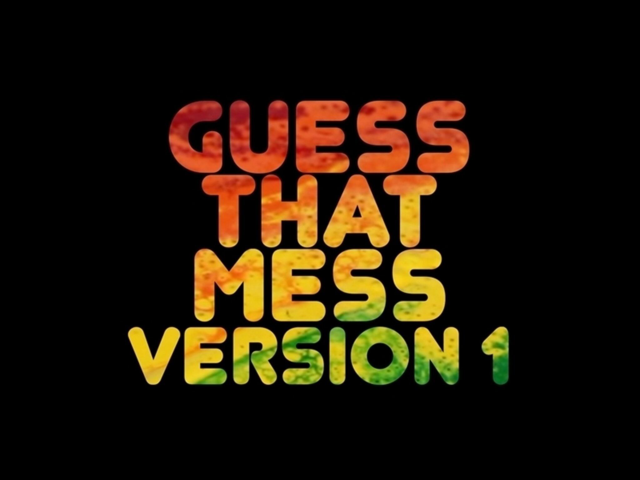 Guess That Mess #1 – WorshipHouse Kids