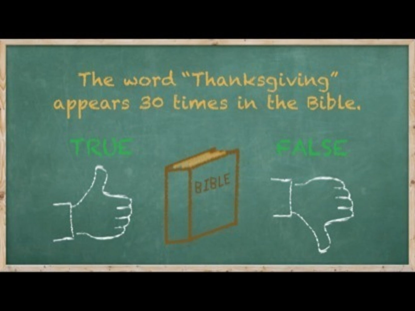 Thanksgiving True Or False | Digital Felt Productions | Games ...