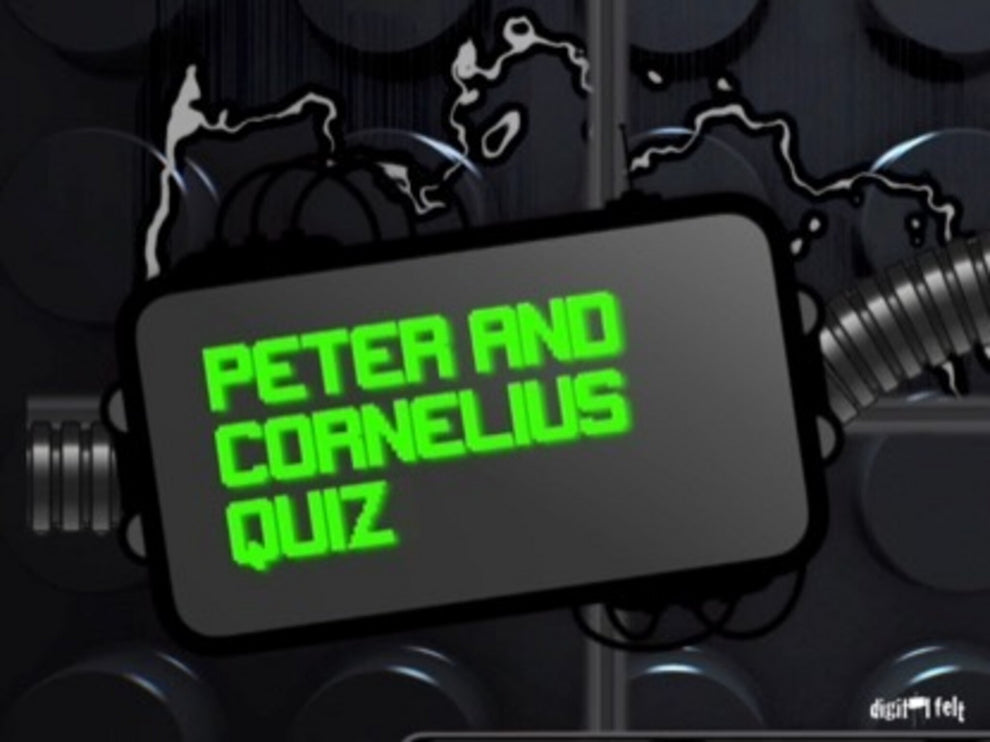 Bible Quiz - Peter And Cornelius | Digital Felt Productions | Games ...