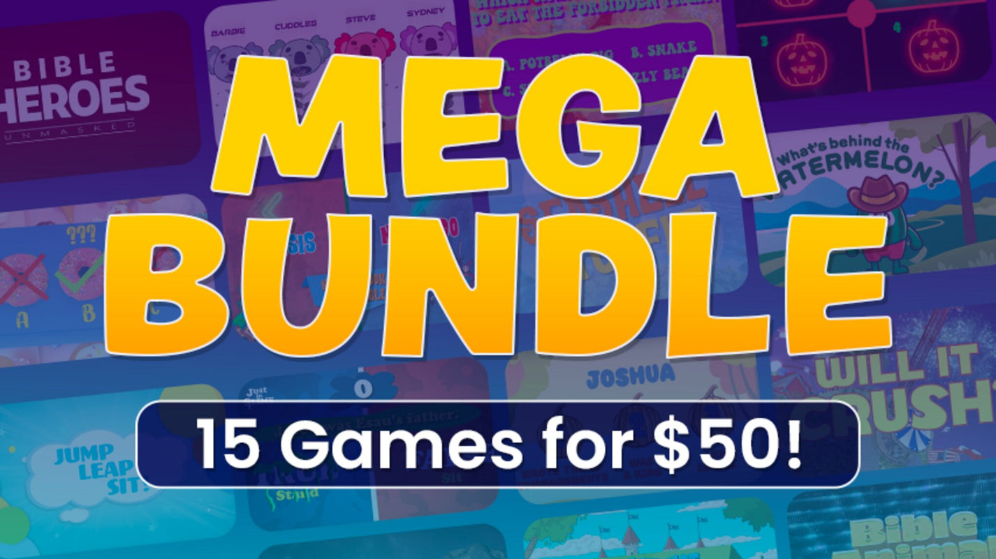 Mega Bundle - 15 Games for $50! – WorshipHouse Kids