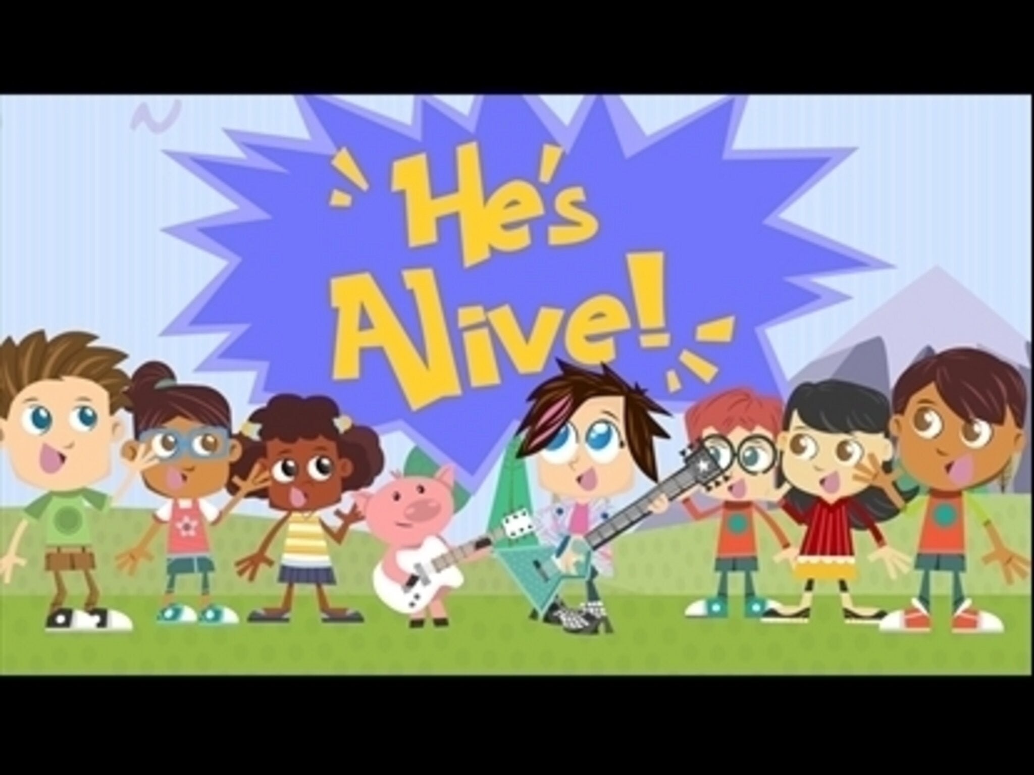 He's Alive, He's Alive | Yancy Ministries | Song Tracks | WorshipHouse Kids